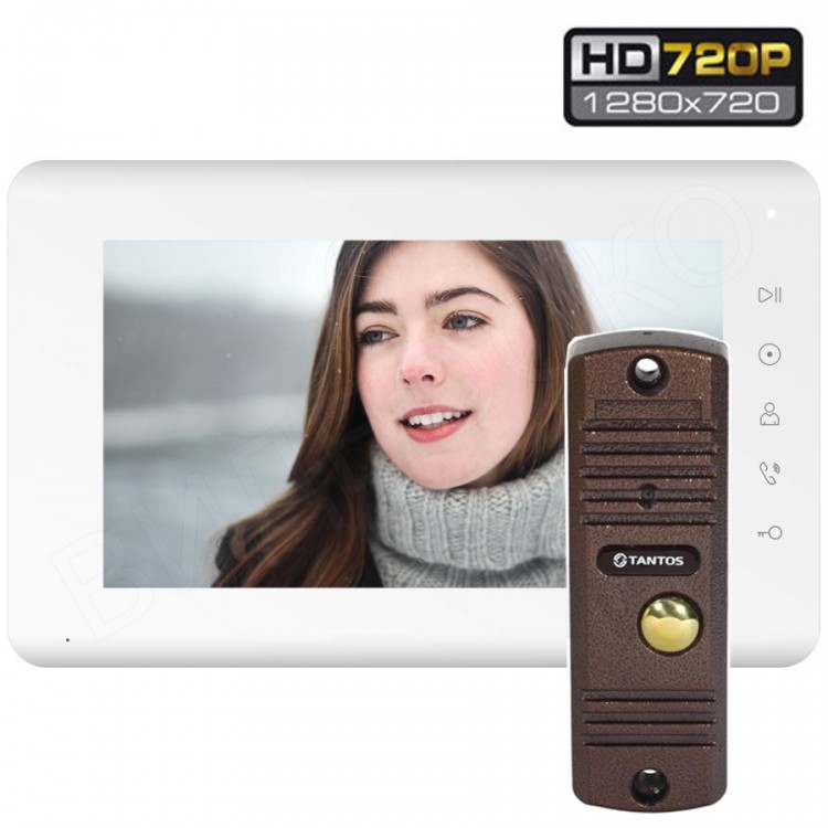 Комплект видеодомофона Tantos Mia HD + панель купить в интернет ...